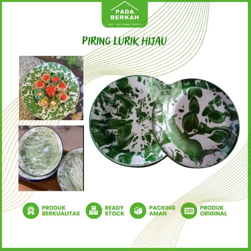 Jual Piring seng blirik Piring seng enamel kuno jadul ukuran 20 22cm ...