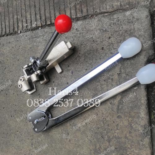 Jual alat packing klem manual 5/8 untuk plat besi spot hand strapping ...