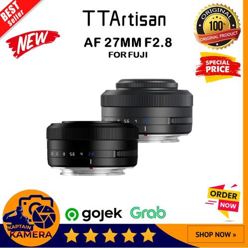 Jual TTArtisan AF 27mm f2.8 XF Fujifilm TTArtisans 27 mm f/2.8 Fuji - Jakarta Selatan - kaptain ...
