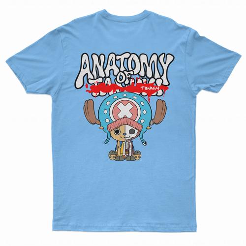 Jual TORIZU Tshirt Anatomy Of Chopper Blue Anime Manga One Piece - Kota ...