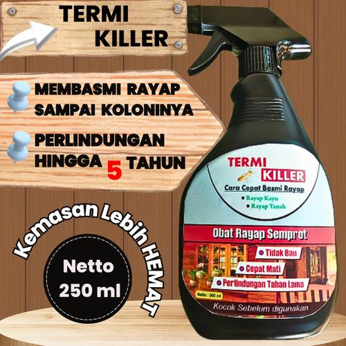 Jual Termi Killer Obat Anti Rayap Semprot 250ml Basmi Rayap Kayu Hingga Sarang & Ratu ...