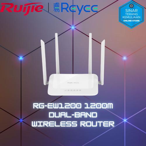 Jual RUIJIE REYEE RG-EW1200 1200M Dual-band Wireless Router - Jakarta ...