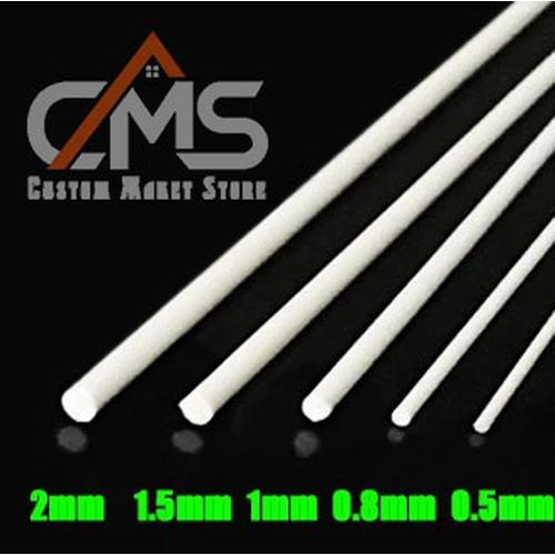 Jual ABS Round Bar 3MM / Pipa ABS Bulat - Diameter 3MM, Panjang 50CM ...
