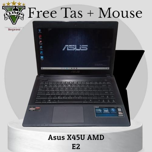 Jual Laptop Asus X45U, Amd E2-1800, SSD 256gb, Ram 4gb, Windows 10 ...