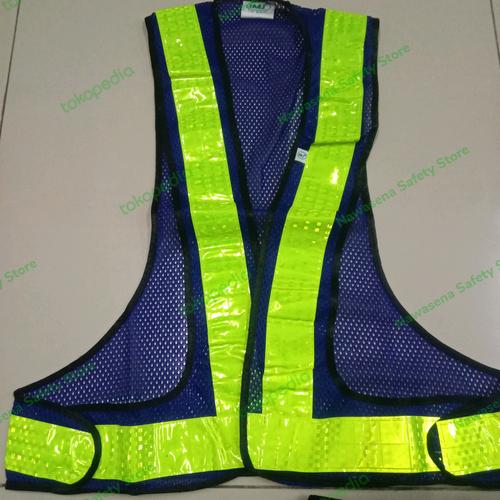 Jual Rompi Safety Jaring V Biru / Rompi Kombinasi APD Proyek IMJ - Kota ...