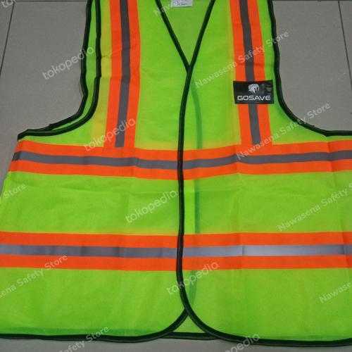 Jual Rompi Safety Kombinasi Hijau Gosave / Rompi Kombinasi APD Proyek ...
