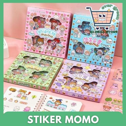 Promo STIKER MOMO KARAKTER KOREA LUCU TEMPEL HIAS ANTI AIR STIKER WATERPROFF - MIMI 1 LEMBAR ...