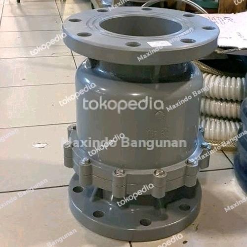 Jual Swing Check Valve PVC 4" Inch Flange JIS 10K - Jakarta Barat ...