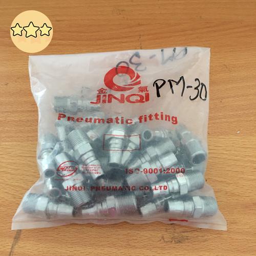 Jual QUICK COUPLER PM30 3/8" sambungan selang kompresor recoil kopler PM 30 - Jakarta Utara ...