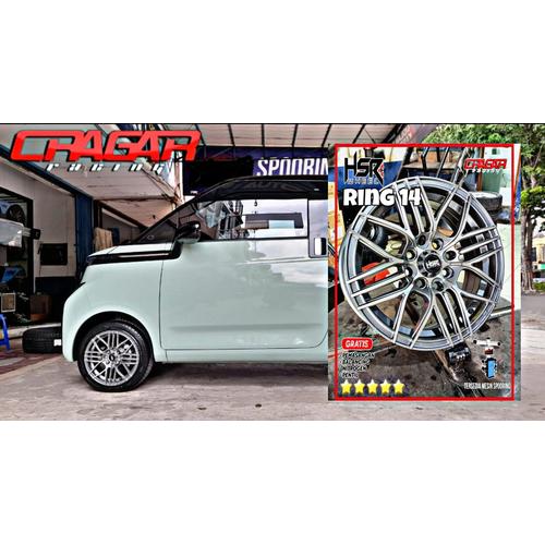 Jual VELG MOBIL WULING AIR EV HSR ORIGINAL MONTA RING14 PELEK RACING ...