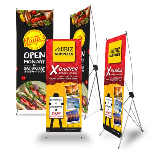 Jual STAND X BANNER (60 X 160cm) CUSTOM - Tanpa Desain - Kota Tangerang ...