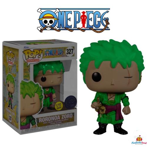 Jual Original Funko POP! Animation One Piece - Roronoa Zoro (GLOW) #327 ...