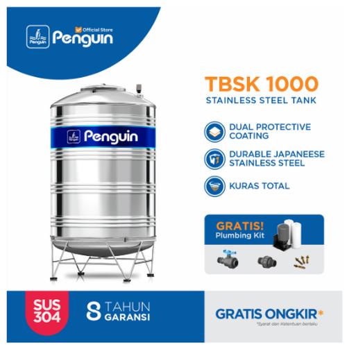 Jual Penguin Tangki | Toren | Tandon Air Stainless TBSK 1000 1000 liter ...