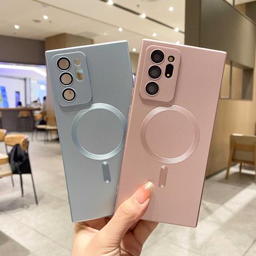 Promo Soft Case Magnetik Magsafe Matte Silikon Samsung Note 20 10 Plus ...