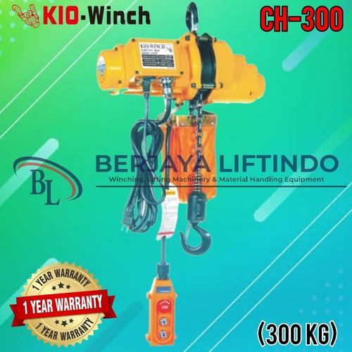 Jual Mini Electric chain hoist 300kg / Mini Chain Hoist KIO Winch CH ...