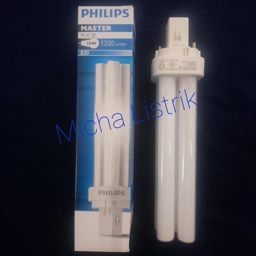 Jual Lampu Philips Master PL-C 18w/2p / Lampu PLC 18w philips - 830/kuning - Jakarta Pusat ...