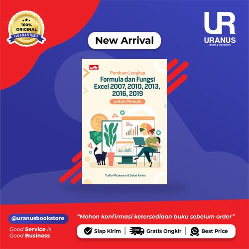 Jual PANDUAN LENGKAP FORMULA DAN FUNGSI EXCEL 2007, 2010, 2013, 2016 ...