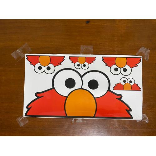 Promo STICKER ELMO-STICKER SESAME STREET-STIKER MOBIL-STIKER AESTHETIC ...