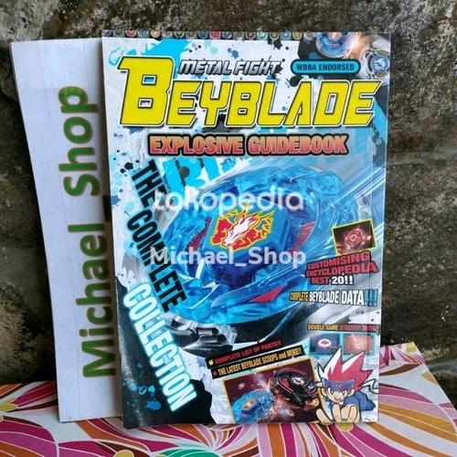 Jual Buku Komik IMPOR Beyblade Metal Fight Explosive Guidebook Complete ...