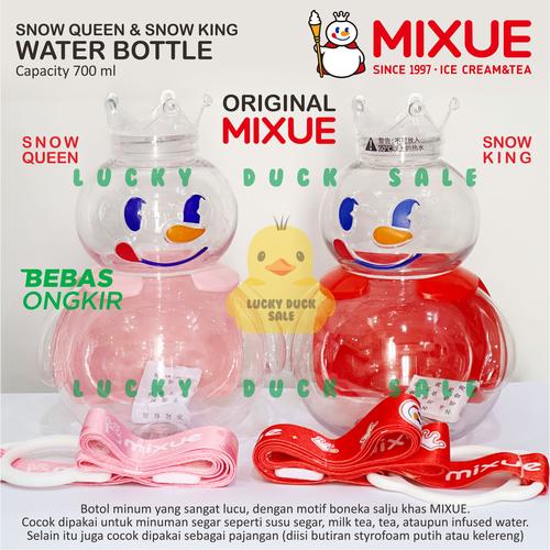 Jual MIXUE Snow King Bottle Water Tumbler Snowman Botol Boneka Salju ...