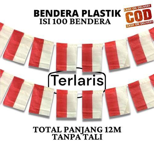 Jual Bendera Plastik Merah Putih Bendera Agustusan Murah TERLARIS ...