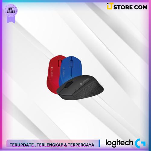 Jual Logitech M331 Mouse Wireless Silent Click - Merah - Kota Batam ...