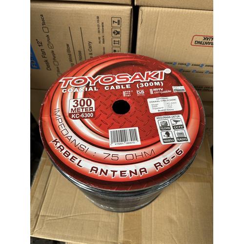 Jual Kabel antena RG6 Toyosaki coaxial TV dan CCTV per meter - Kota ...