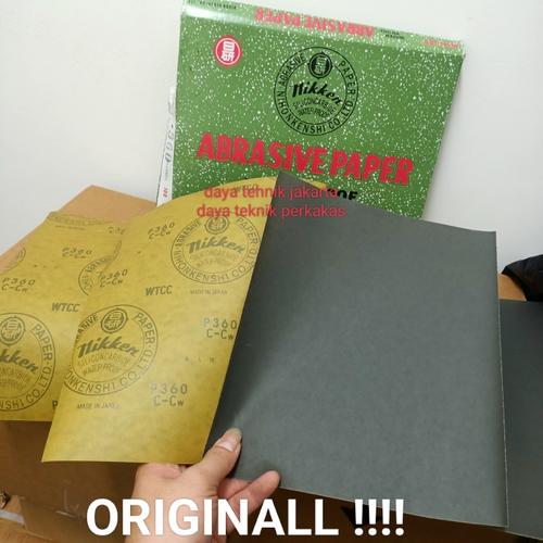 Jual amplas nikken eceran #60 / amplas nikken waterproof Japan ORIGINAL ...