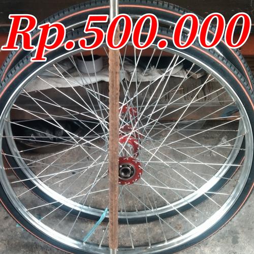Jual roda gerobak jari-jari velg becak - ring 28, 65cm - Jakarta Barat ...