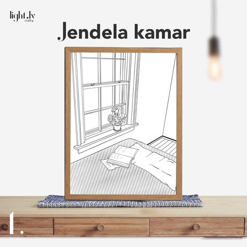 Jual Lukisan Lampu cahaya LED light art painting [Jendela Kamar ...