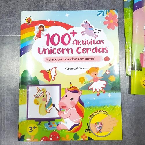 Jual 100+ Unicorn Cerdas Menggambar dan Mewarnai-Veronica winata ...