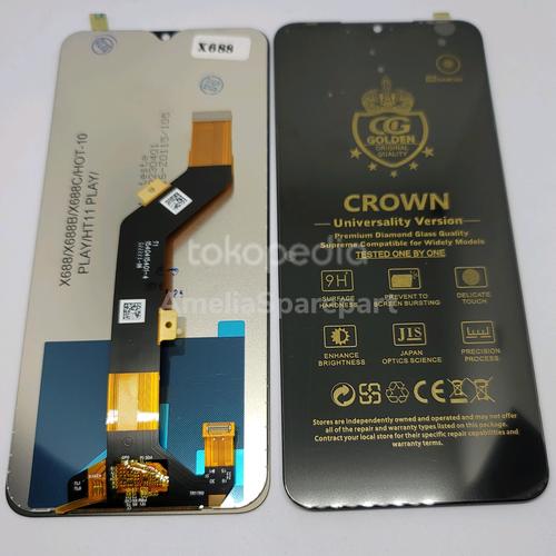 Jual LCD+TOUCHSCREEN INFINIX X688 HOT 10 PLAY/HOT 11 PLAY ORI - ORI ...