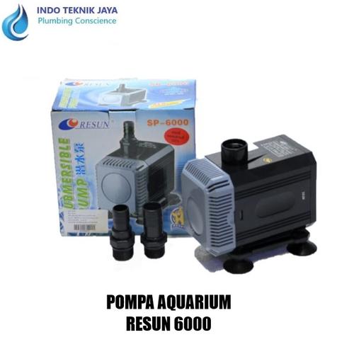 Jual Pompa Air Aquarium Resun SP-6000 -Pompa Celup -Pompa Taman ...