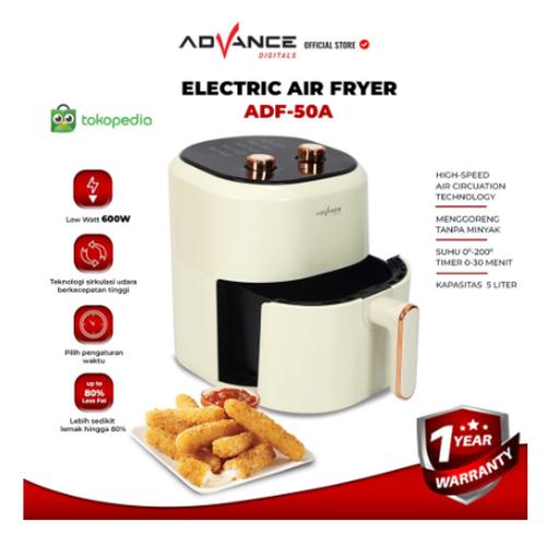 Jual Advance Electric Air Fryer ADF-50A 600 Watt Hemat Listrik - Kab. Tangerang - TeraMade ...