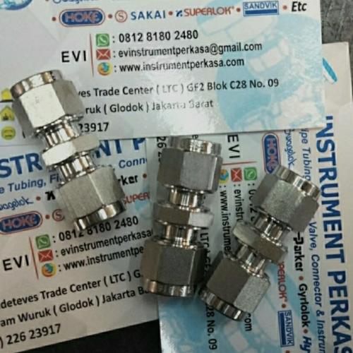Jual Union connector 1/4" OD SS316 PARKER - Jakarta Barat - CV ...