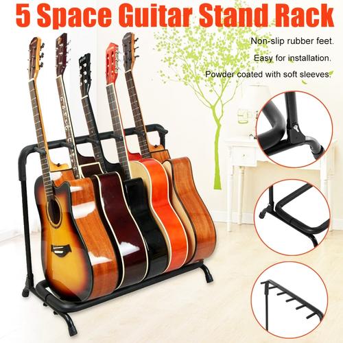 Jual Stand Rak Gitar Isi 5 Pcs Guitar Rack Besi Busa RG-5 - Rak 5 Gitar ...