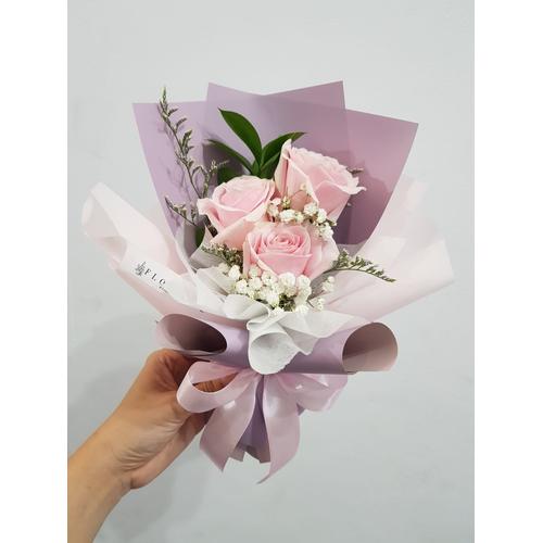 Jual [READY] Bouquet Bunga Mawar Kecil + Bouquet 3 tangkai Mawar ...