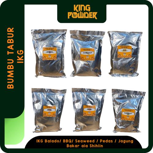 Jual Bubuk Tabur Pedas/seaweed/balado/bbq/jagung bakar/ Keju Bubuk 1KG ...