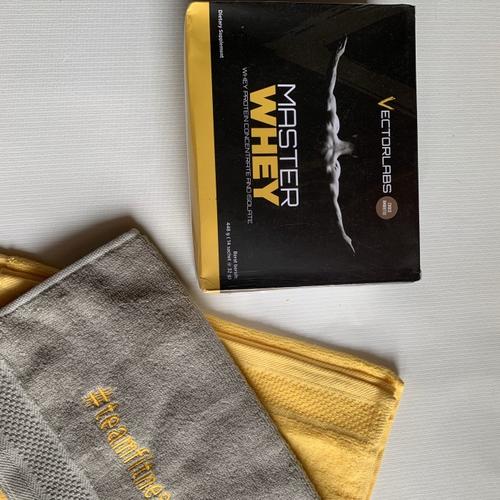 Jual Master whey 14 sachet suplemen fitness susu protein gym workout ...