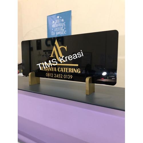 Jual Papan Nama Meja Akrilik | Sign Table | Sign Nama | Akrilik ...