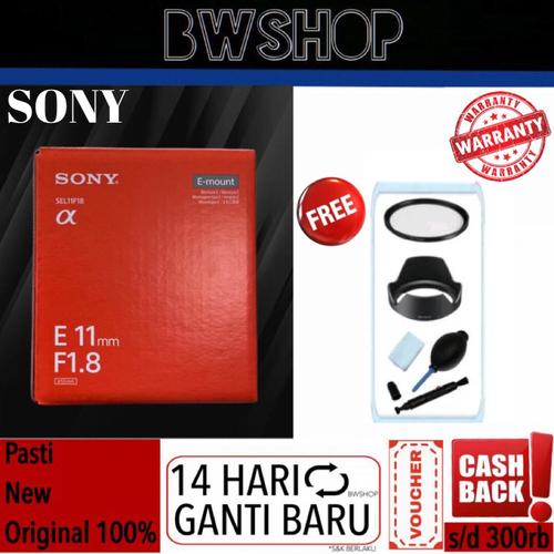 Jual Sony E 11mm f1.8 APSC Lensa Sony 11 mm f/1.8 - Jakarta Pusat - bw ...