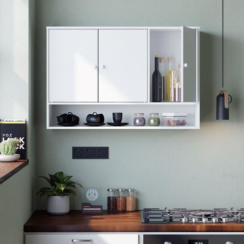 Jual rak dapur gantung kitchen set atas minimalis 3 pintu rak dinding ...