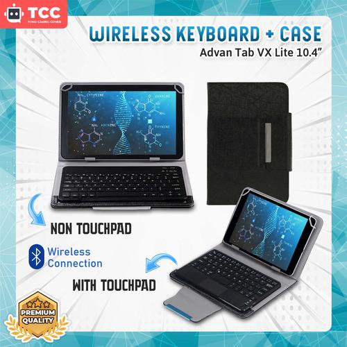Jual Advan VX Lite 10.4 inch Bluetooth Keyboard Case Casing Stand ...