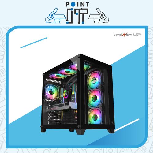 Jual Casing Komputer PC 3Power Up Raptor Ultimate with RGB FAN ATX CASE ...