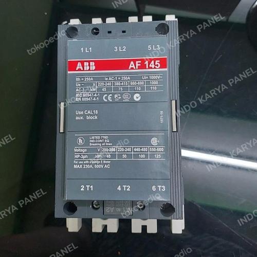 Jual Kontaktor Af145 250A 3P 220Vac Abb - Jakarta Barat - Mitra Autopedia Nusantara | Tokopedia