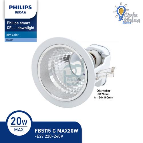 Jual Lampu Downlight Philips FBS115 C MAX20W-E27 220-240V - Kota Bekasi ...
