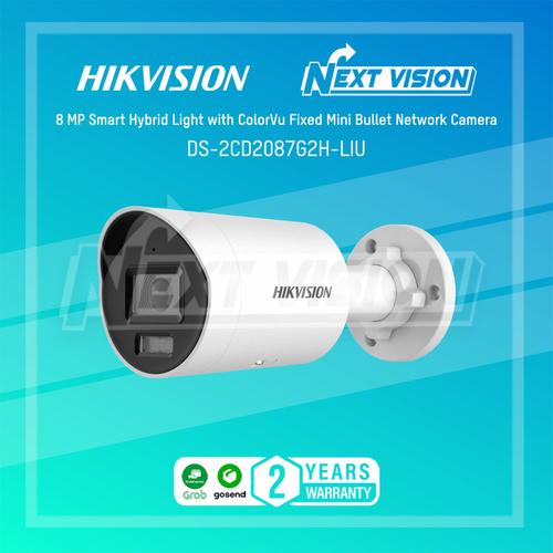 Jual DS-2CD2087G2H-LIU - HIKVISION IP CAM 8MP HYBRID COLORVU BULLET AUDIO - Jakarta Barat - Next ...