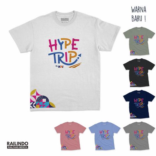 Jual Kaos Dewasa HYPE TRIP Kereta Api Taksaka + Elemen Grafis - Pink ...