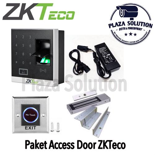 Jual Paket Access Door Control RFID ZKTeco X8 - Kota Makassar - Plaza Solution Makassar | Tokopedia