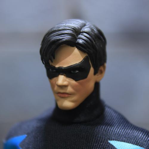 Jual 1/12 Custom DC Mezco Nightwing Dick Grayson Titans Head Multiverse ...